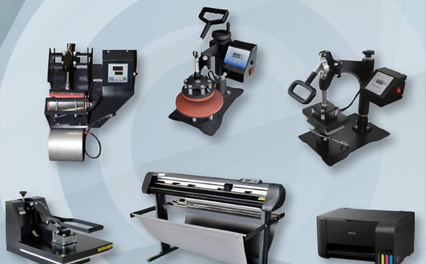 Heat Press Machine, Vinyl Cutter, Sublimation & DTF Printer